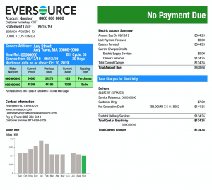 How to Read Your Electric Bill With Solar | New England Clean Energy